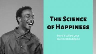 The Science of Happiness Google Slides & PPT template