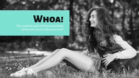 The Science of Happiness Google Slides & PPT template