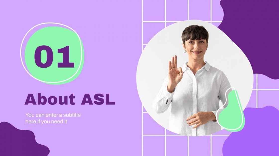 ASL Sign Language | Google Slides & PowerPoint