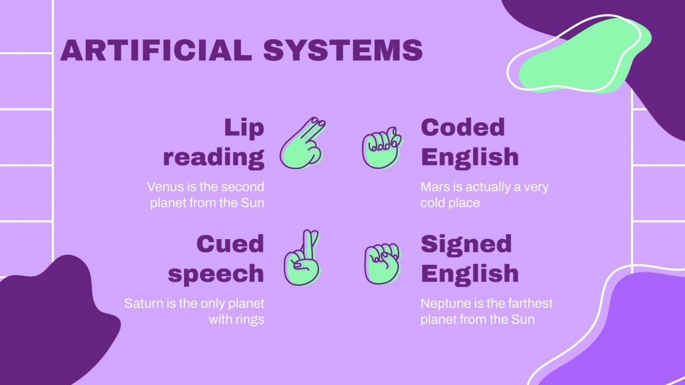 ASL Sign Language | Google Slides & PowerPoint