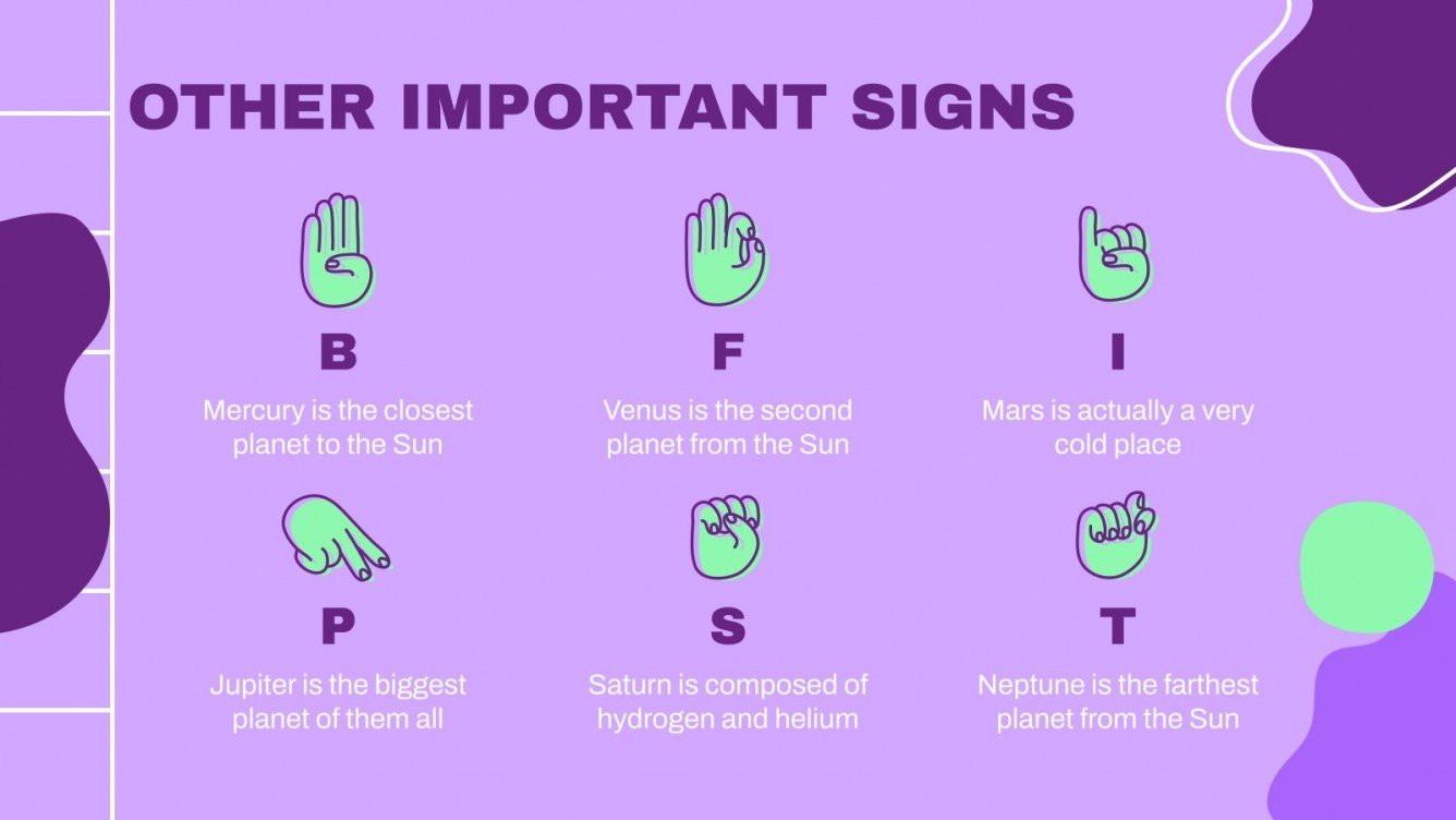 ASL Sign Language | Google Slides & PowerPoint