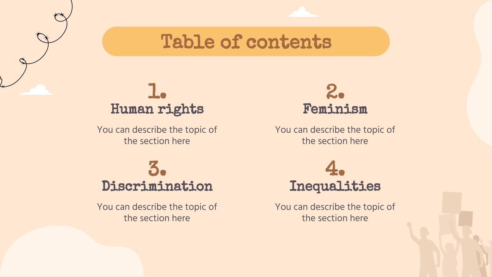 World Human Rights Day | Google Slides & PowerPoint template