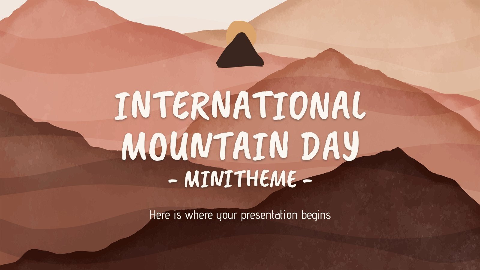 Free Google Slides and PPT Mountain Templates