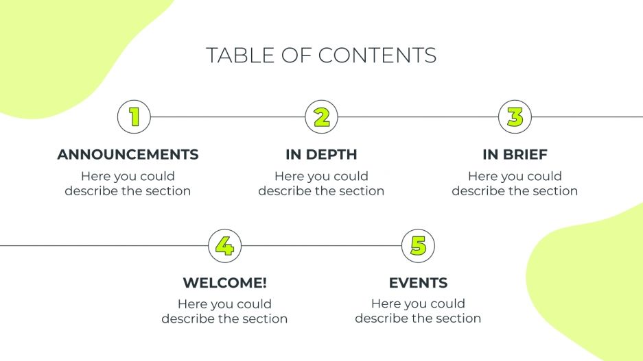 Employee Newsletter Google Slides & PowerPoint template