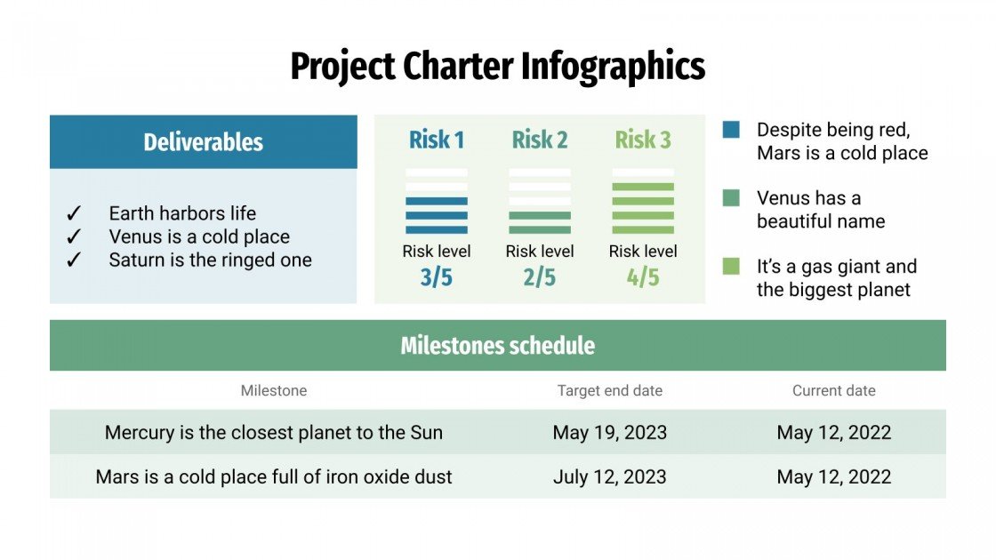 Project Charter Infographics | Google Slides & PowerPoint