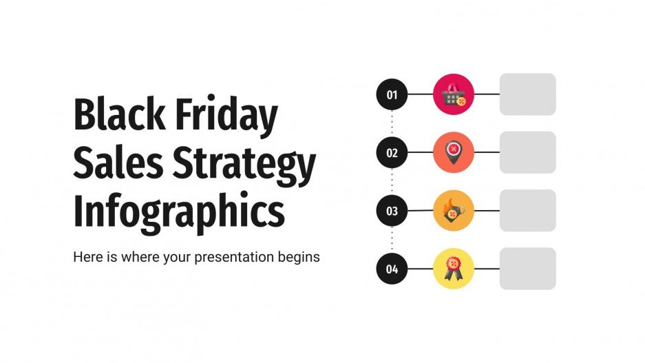 Black Friday Sales Strategy Infographics | Google Slides & PPT