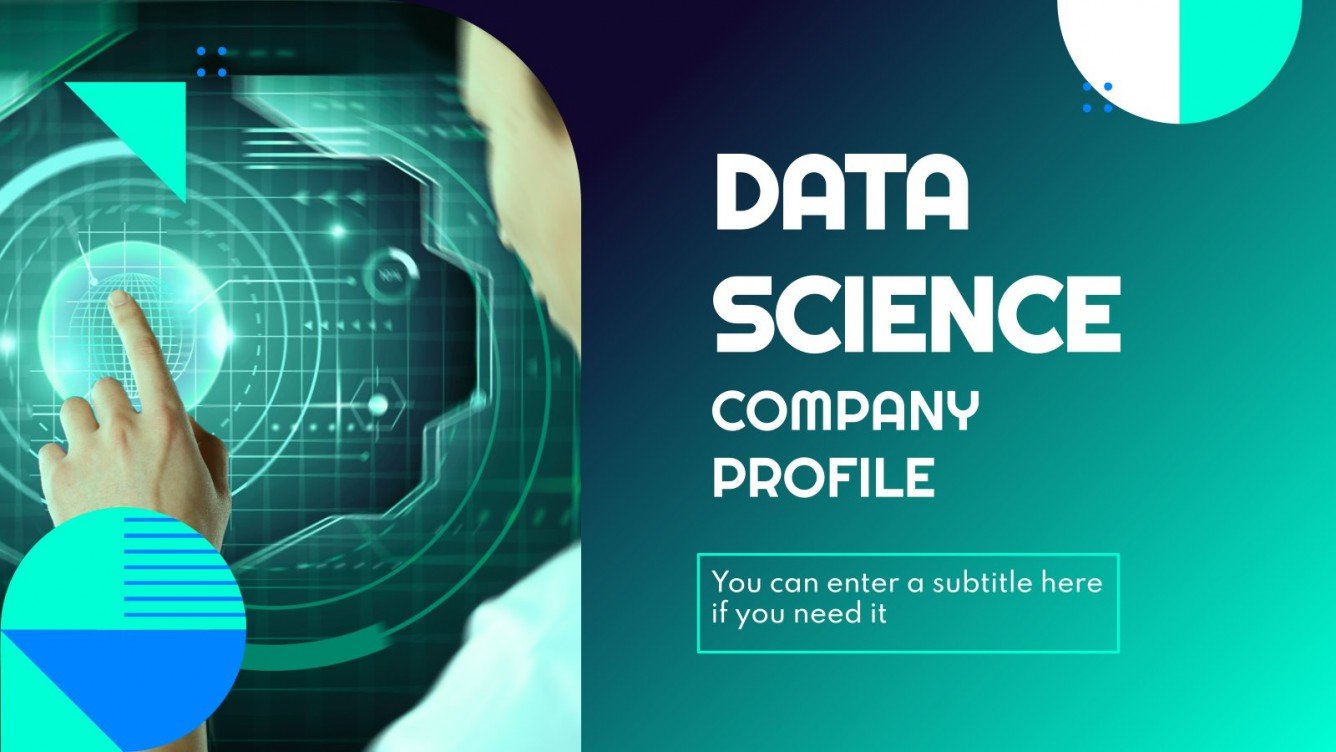 Data Science Company Profile | Google Slides & PPT