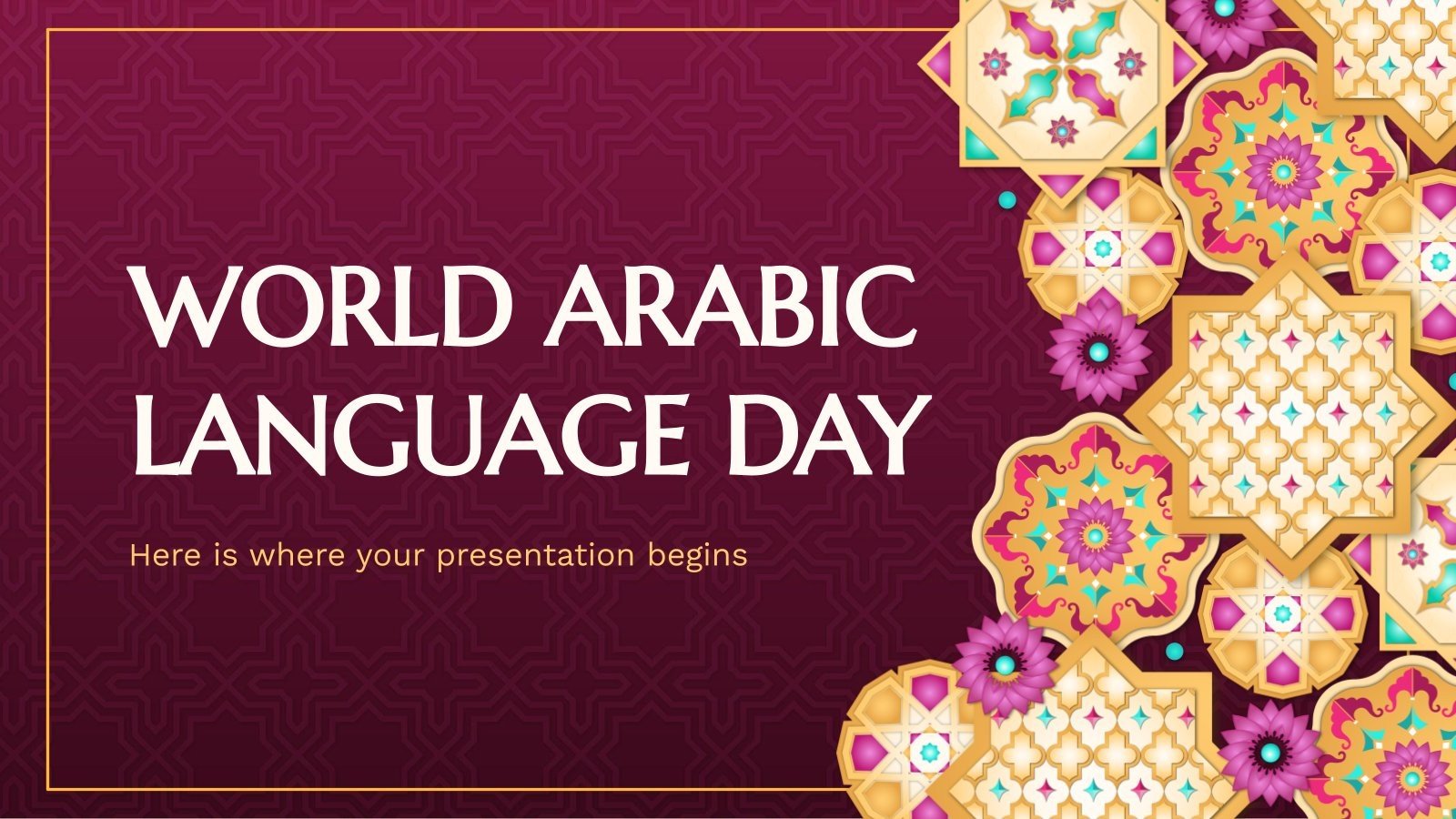 Free Google Slides & PPT templates about languages