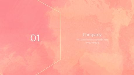 Watercolor Background Google Slides & PowerPoint Template