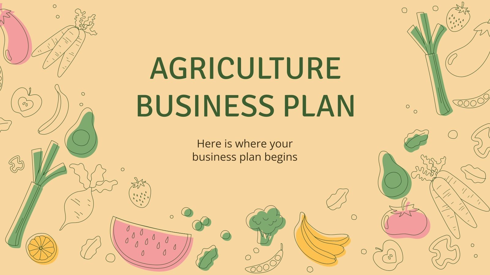 Free templates about agriculture for Google Slides and PowerPoint