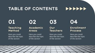 Academy at the City Google Slides & PowerPoint template