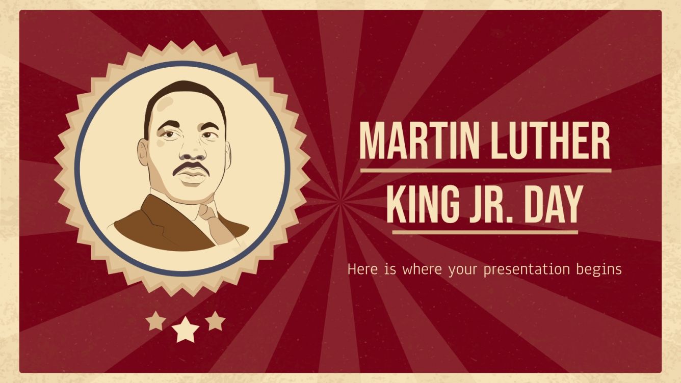 Martin Luther King Jr. Day Google Slides & PowerPoint template