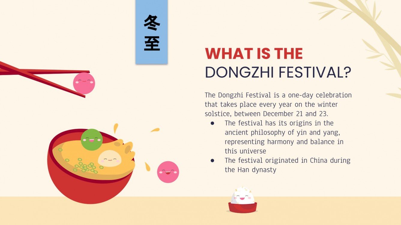 Dongzhi Festival | Google Slides & PowerPoint template