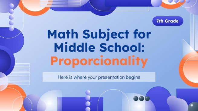 Proportionality for 7th grade | Google Slides & PPT