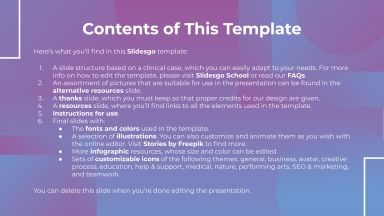 Infections Abstract Clinical Case Google Slides and PPT template