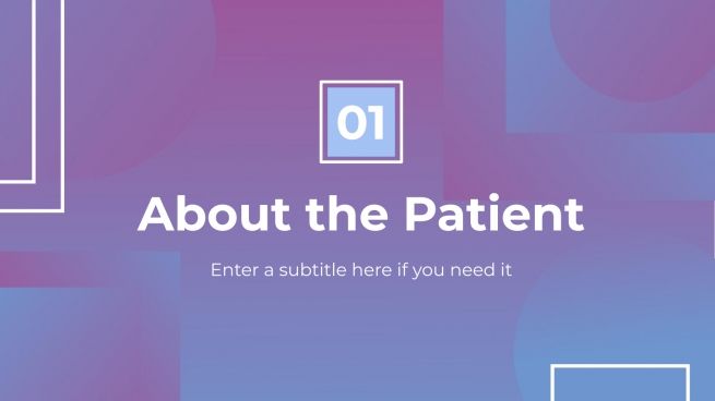 Infections Abstract Clinical Case Google Slides and PPT template