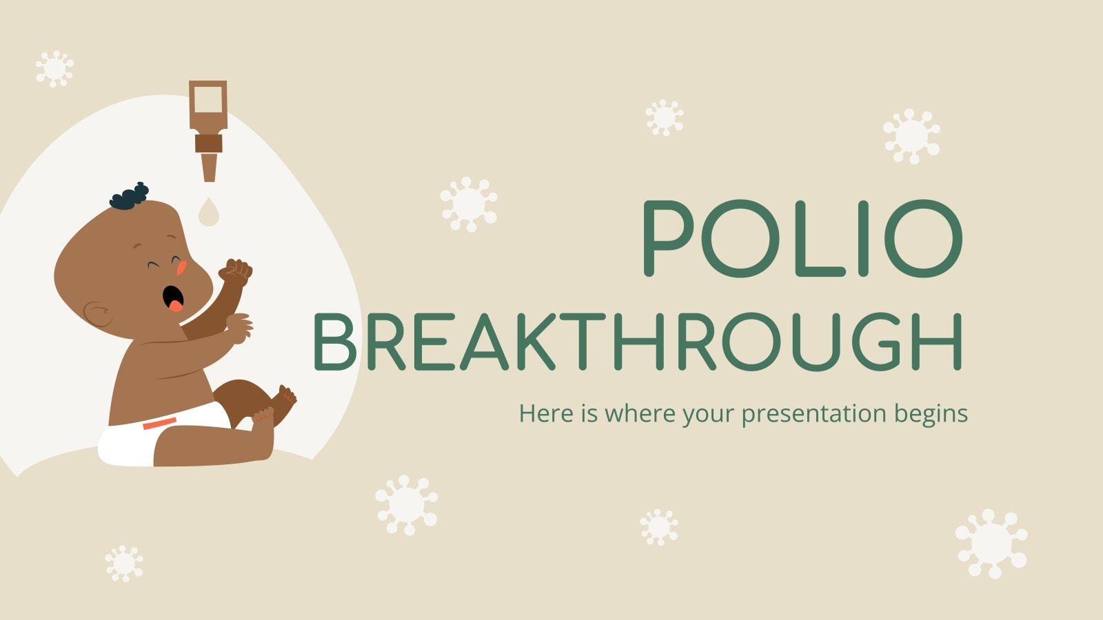 Avance médicos sobre la polio | Google Slides y PPT
