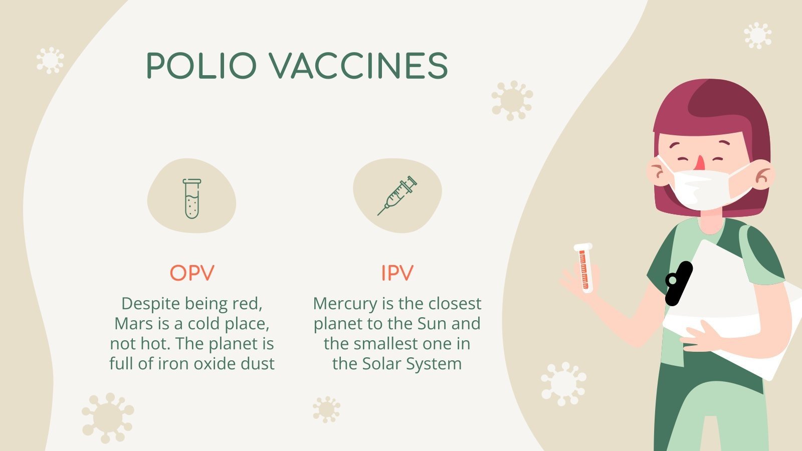Polio Breakthrough | Template for Google Slides & PowerPoint