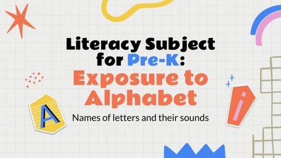 Templates about literacy for Google Slides & PowerPoint