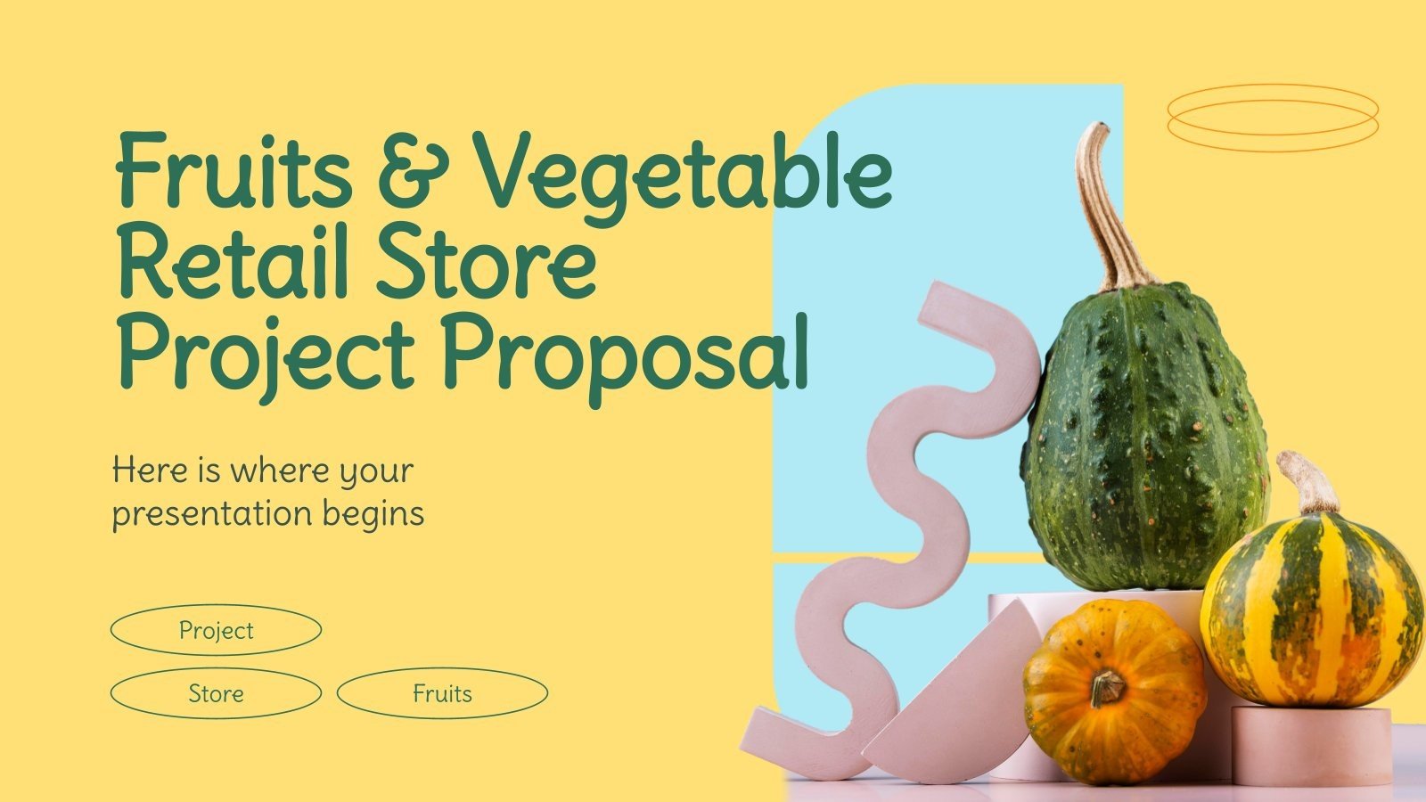 Propuesta de proyecto para una frutería | Google Slides y PPT