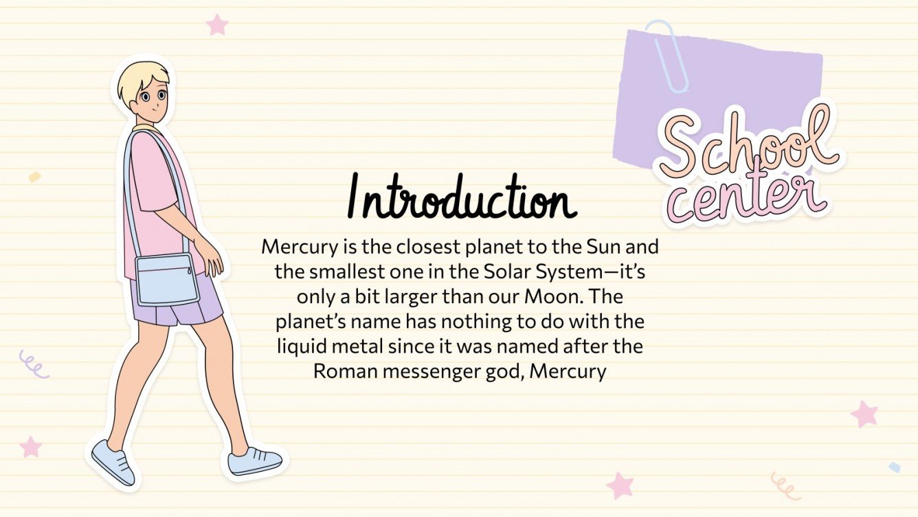 Pastel Academia Aesthetics School Center | Google Slides & PPT