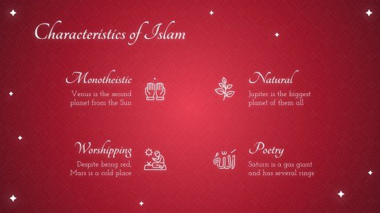 Islamic Art for College | Google Slides & PowerPoint template