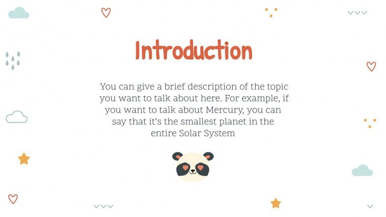 Kawaii Doodles Newsletter | Google Slides & PowerPoint