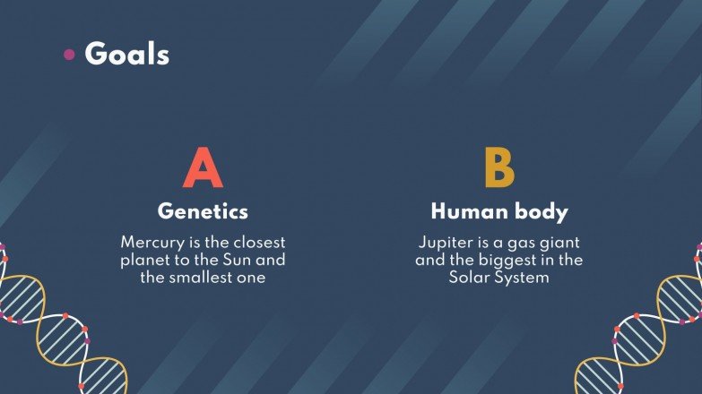 DNA: The Human Body Recipe | Google Slides & PPT template