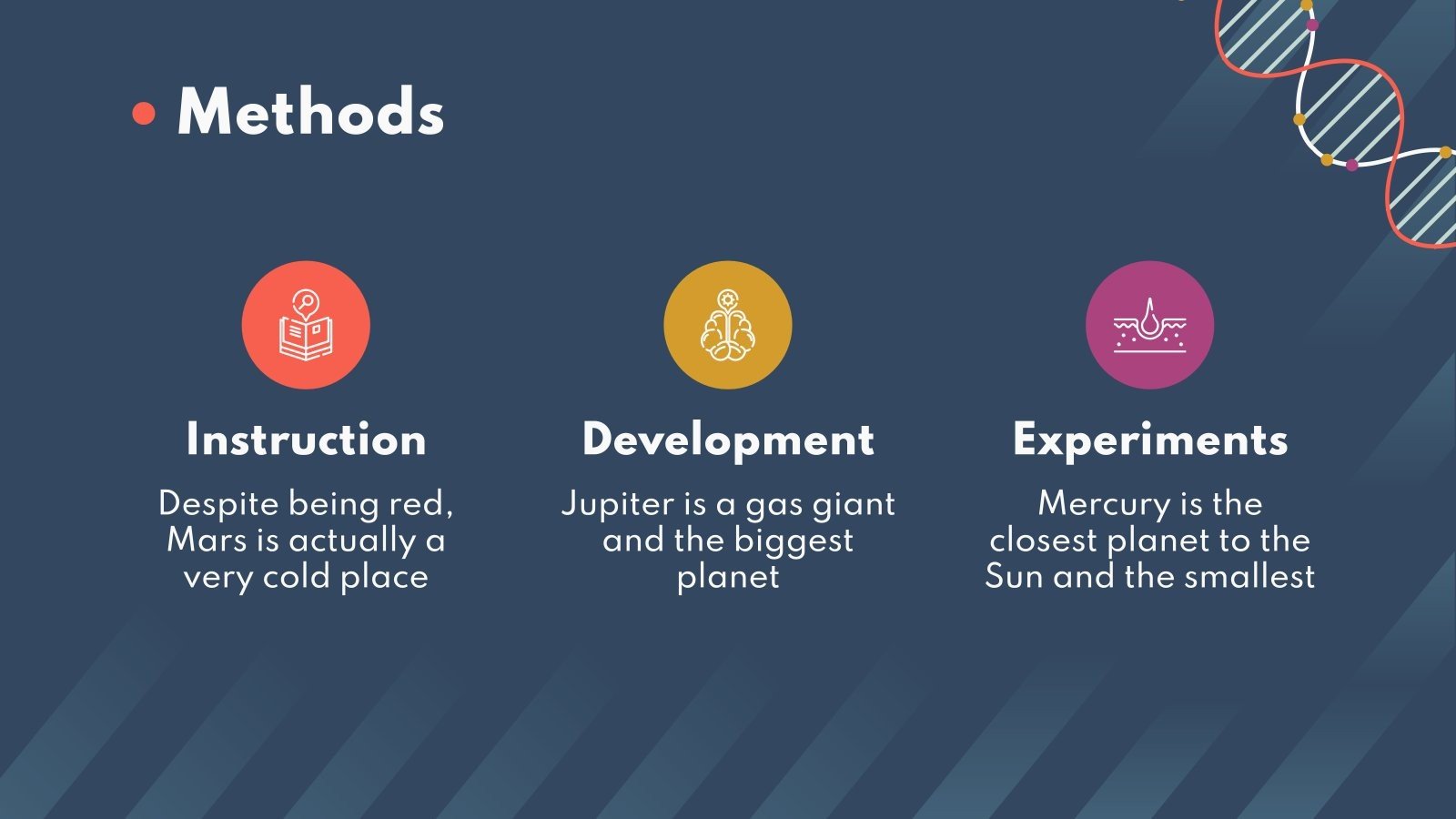 DNA: The Human Body Recipe | Google Slides & PPT template