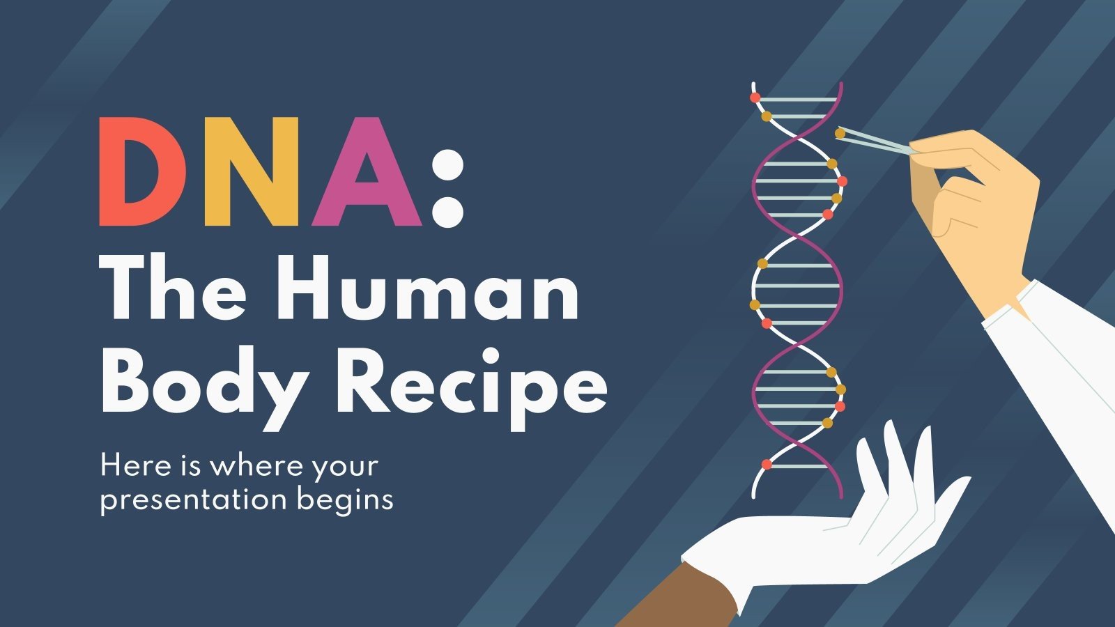Free Google Slides and PowerPoint Templates about Genetics