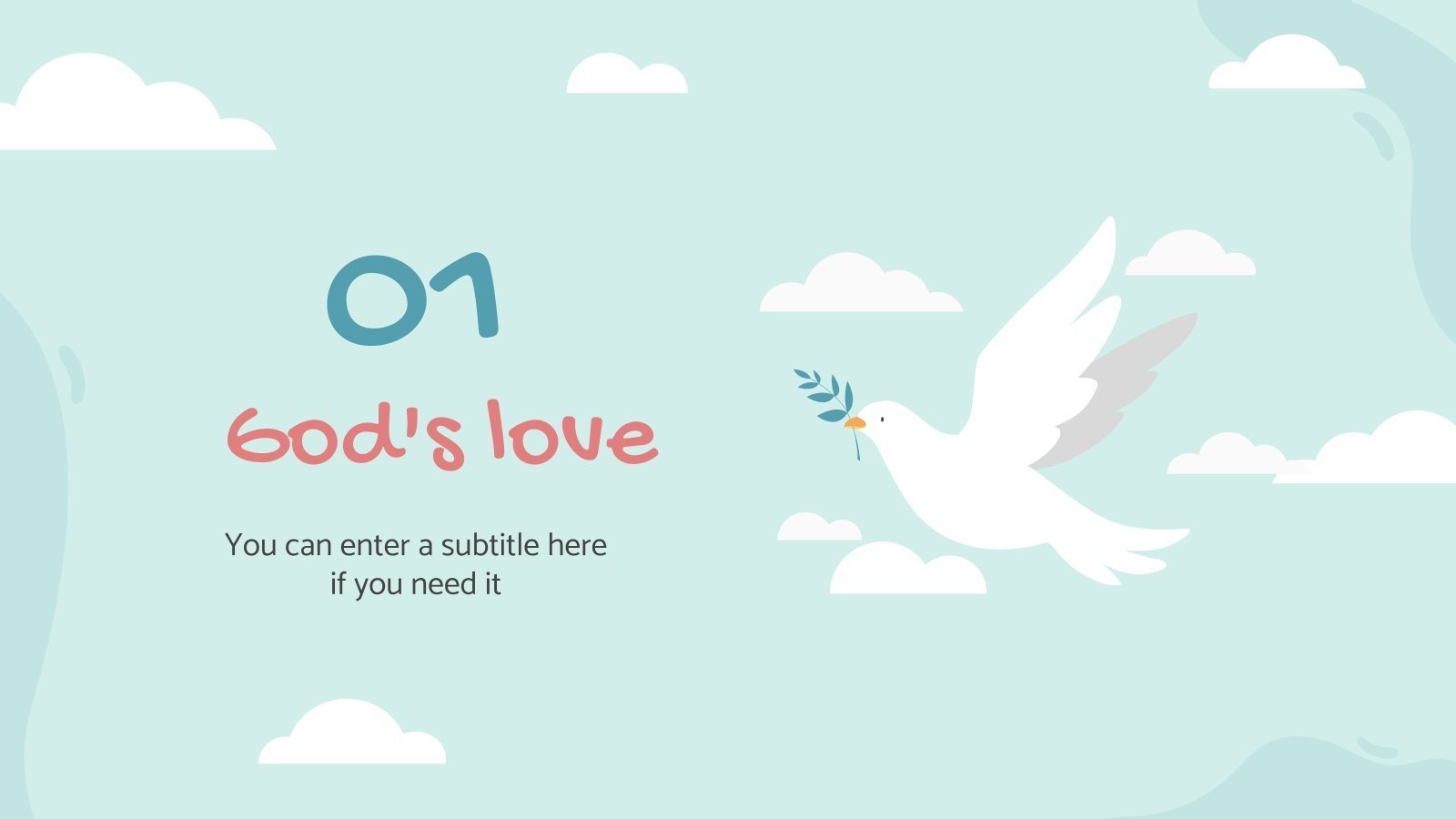 Learn About God's Love | Google Slides & PPT