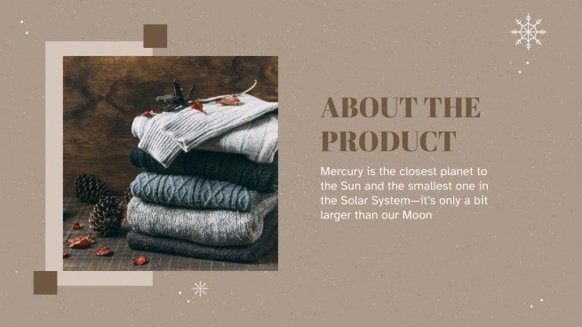 Winter Season Clothes MK Campaign | Google Slides & PPT