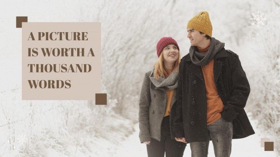 Winter Season Clothes MK Campaign | Google Slides & PPT