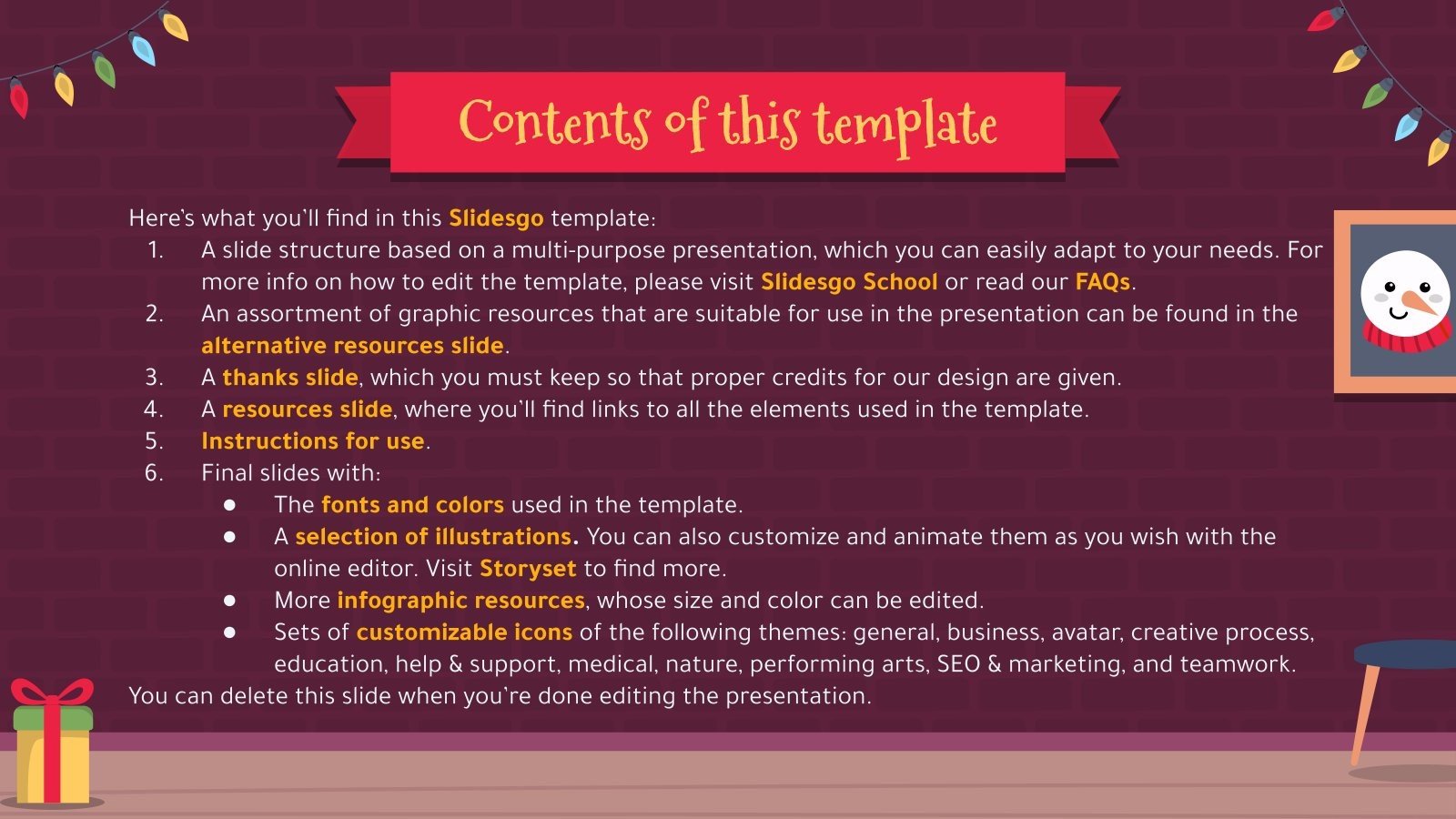 Ugly Sweater Party | Google Slides & PowerPoint