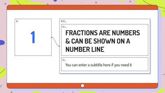 Math: Numbers and Operations – Fractions | Google Slides & PPT