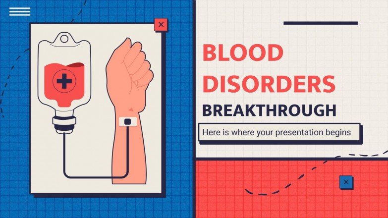 Free templates about blood for Google Slides and PowerPoint