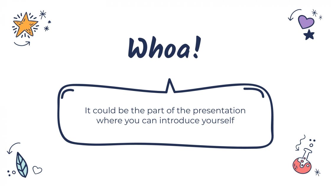 Doodle Sketchbook Slides theme and PowerPoint template