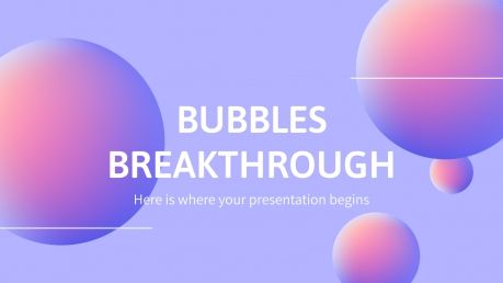Bubble Breakthrough Google Slides theme & PowerPoint template