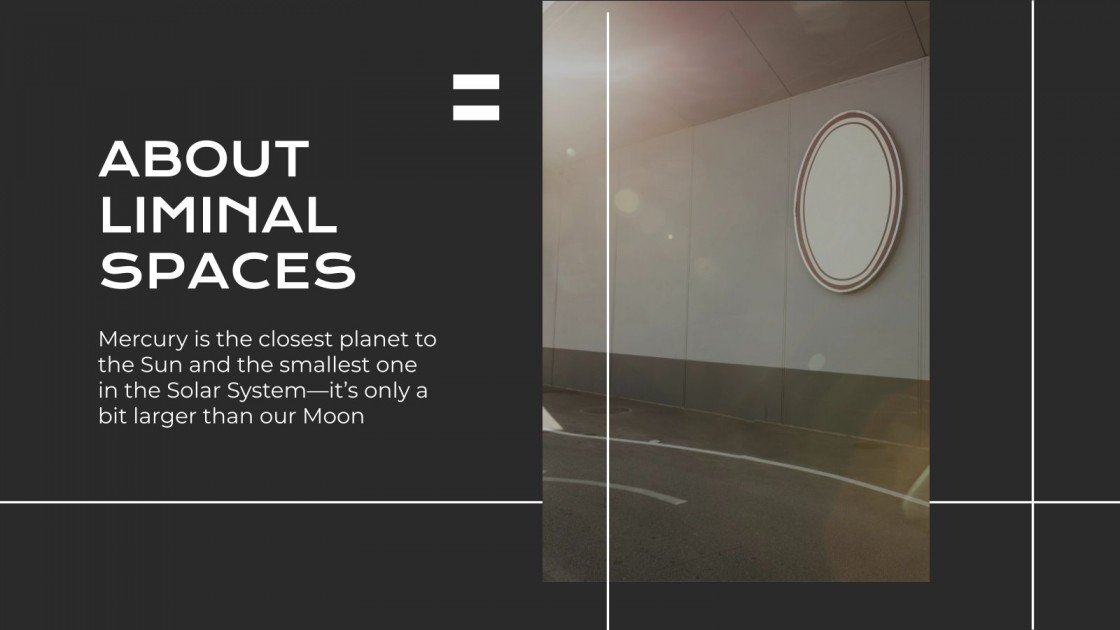 Exploring Liminal Spaces | Google Slides & PowerPoint template