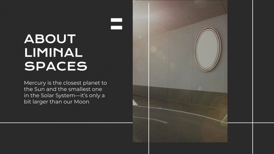 Exploring Liminal Spaces | Google Slides & PowerPoint template