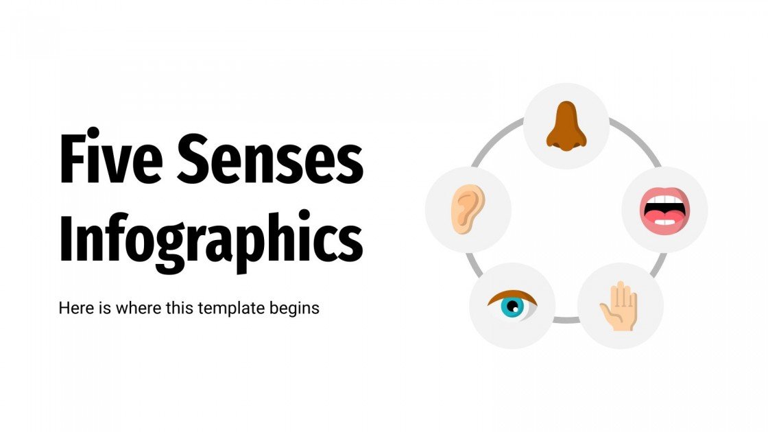 Five Senses Infographics | Google Slides & PowerPoint