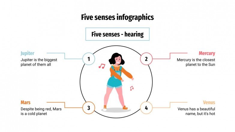 Five Senses Infographics | Google Slides & PowerPoint