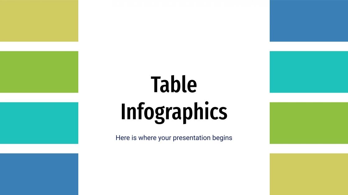 Infographies de tableaux | Modèle Google Slides et PPT