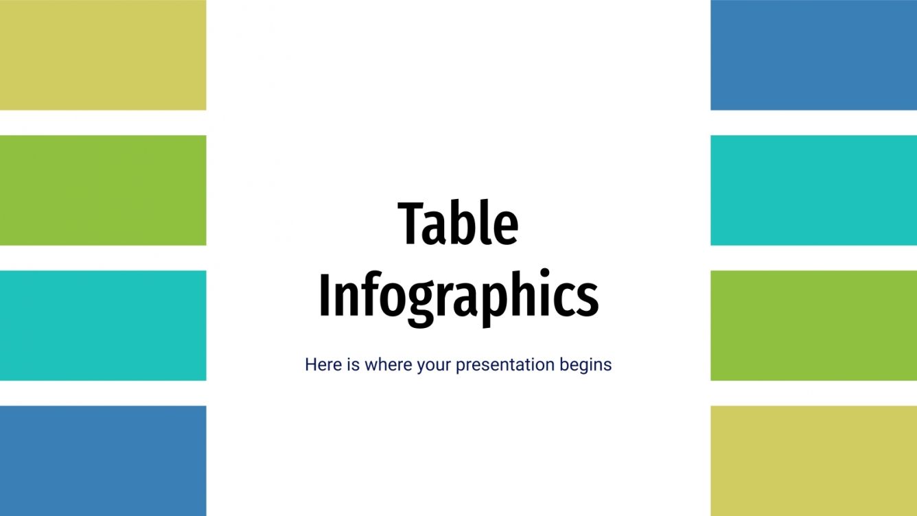 Table Infographics for Google Slides & PowerPoint