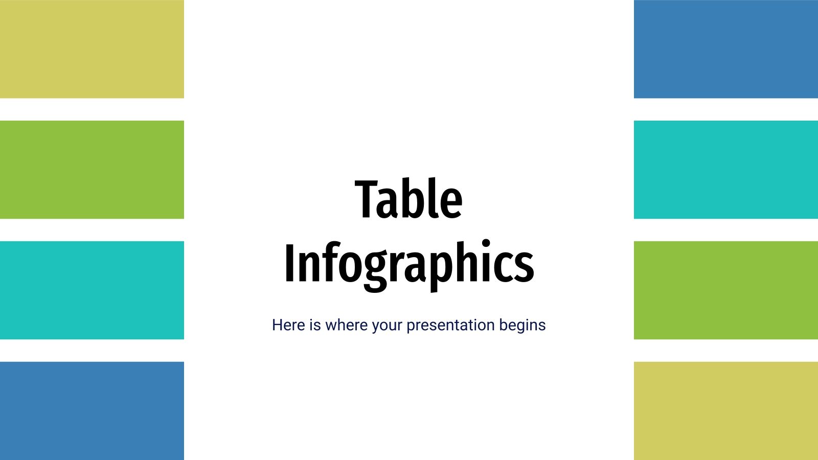Table Infographics for Google Slides & PowerPoint