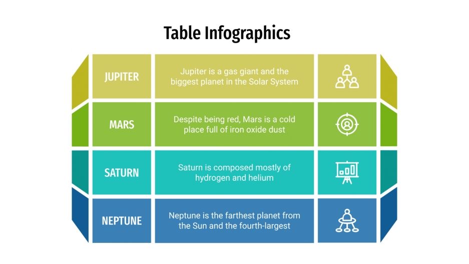 Infographies de tableaux | Modèle Google Slides et PPT
