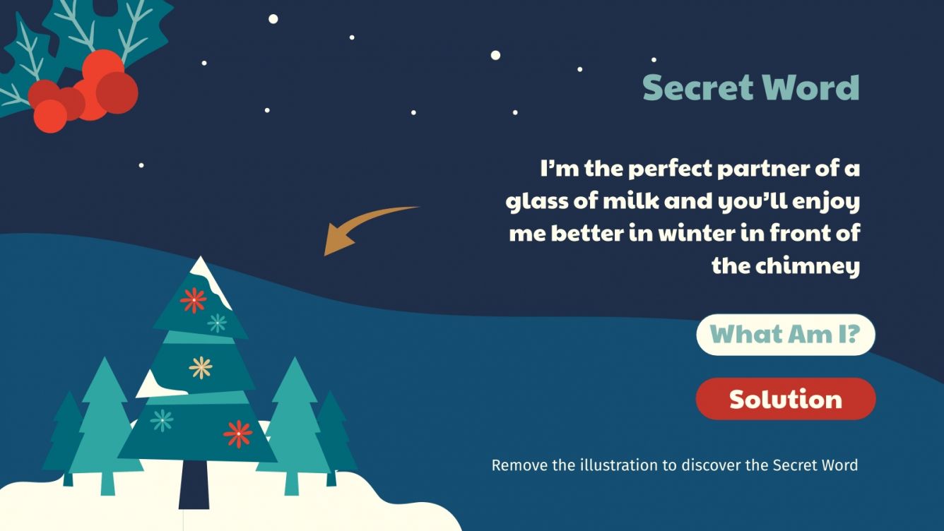 Créer des mots sur le thème de l’hiver | Pour Google Slides et PPT