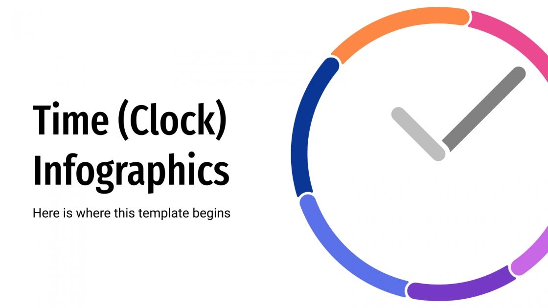 Time (Clock) Infographics for Google Slides & PowerPoint