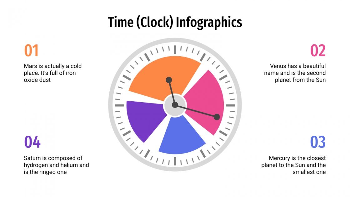 Infografías de relojes | Plantilla de Google Slides y PowerPoint