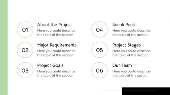 Minimalist Project Proposal Google Slides & PowerPoint template
